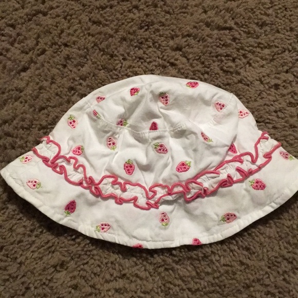 Gymboree | Accessories | Vintage Gymboree Strawberry Fields Hat Sz 68 ...